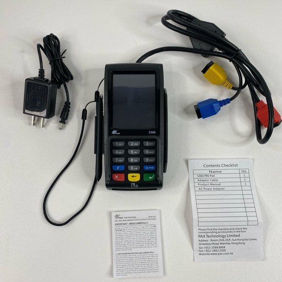 Pax | Other | Pax S30 Payment Terminal With Accessories | Poshmark
